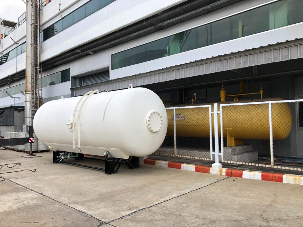 Ammonia Storage Tank for Rent - Thai Engineering Gas Co., Ltd.